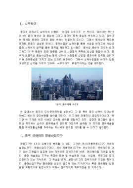 중국 상하이의 문화 도시화 전략(소프트화전략)-1페이지