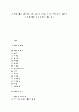 [피부][피부의 개념][피부의 세층][피부의 기능][피부의 부속장치][피부의 타입에 따른 클렌징방법]피부의 개념, 피부의 세층, 피부의 기능, 피부의 부속장치, 피부의 타입에 따른 클렌징방법 심층 분석-1페이지