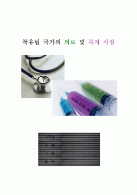 북유럽 국가의 의료 및 복지 시설-1페이지