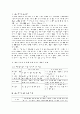 자기주도학습에 관하여-1페이지