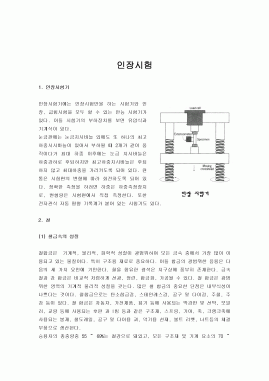 [인장시험] 인장시험 - 공학적응력과 공학적 변형률, 탄성 계수와 탄성에너지율, 실험결과, 결과분석-1페이지