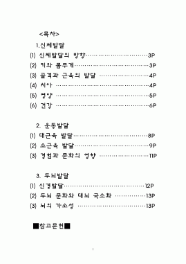 가정교육학과 영아기 신체운동발달-1페이지