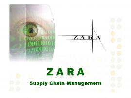 패션 브랜드 자라(ZARA)의 SCM 구축 성공사례-1페이지