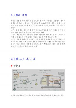 (실험보고서) 셀룰로오스의 용해방법-1페이지