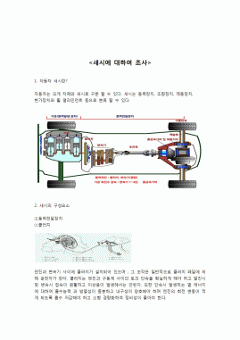 자동차기능실습-섀시에 대하여-1페이지