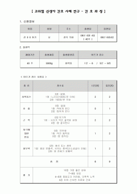 고위험 신생아 case study-1페이지