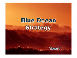 [경영]Blue Ocean Strategy-1페이지