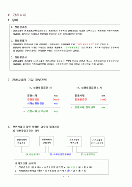  전환사채와 신주인수권부사채의 회계처리-1페이지