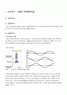 고분자분석 - Light Scattering-1페이지