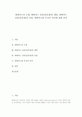 [하버마스]하버마스의 소개, 하버마스 공론(공론장)의 개념, 하버마스 공론(공론장)의 사상, 하버마스와 푸코의 차이에 관한 분석(하버마스, 하버마스의 공론, 하버마스의 공론장, 하버마스의 사상, 하버마스와 푸코의 비교)-1페이지