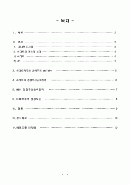 기업사례중심 경쟁우선순위전략-1페이지