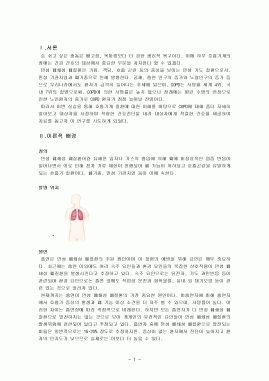 [MICU]만성 폐쇄성 폐질환 (Chronic Obstructive Pulmonary Disease) case study-1페이지