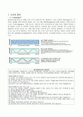 청각장애/소리의 정의/귀의 구조와 청각수용/청각장애의 정의/청각장애의 원인/청각장애의 종류/청각장애의 판정/청각장애인의 특성/청각장애인에게 영향을 미치는 요인-1페이지