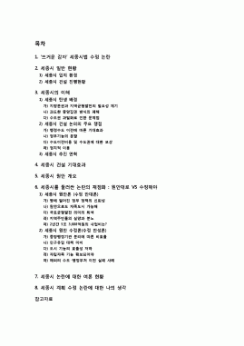 [세종시]세종시 건설법 원안 수정 논란의 배경과 주요 쟁점 이해, 세종시 원안 수정에 대한 찬반양론 및 나의 생각, -세종시 논란의 모든 것--1페이지