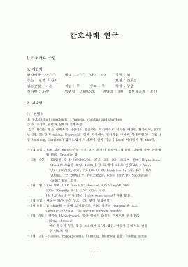 내과 ARF 간호사례 연구-1페이지