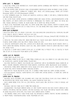 현대생활과광고 (기말고사 사이버정리)-1페이지