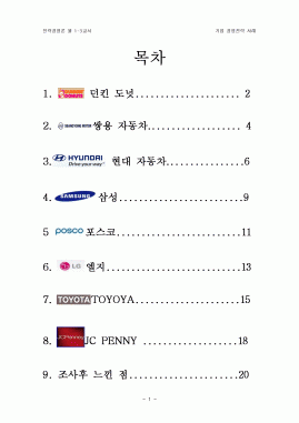 기업 경영 전략 사례 (대기업 성공 전략, 일화)-1페이지