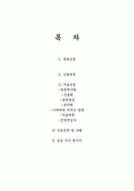 소아과 CROUP 크룹 CASE 간호과정-1페이지