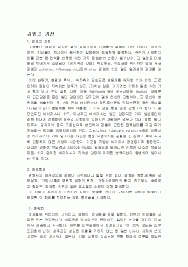 감염의 기전-1페이지