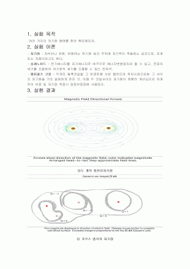 [일반물리학실험]자기장측정-1페이지