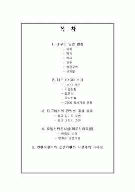 대구 EXCO 소개 레포트-1페이지