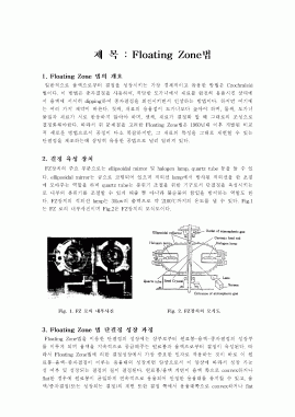 Floating Zone법에의한 단결정성장-1페이지