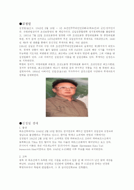 김정일 국방위원장에 대한 단상-1페이지