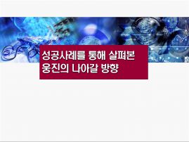 웅진의 성공적인 광고 마케팅 경영 전략 분석-1페이지