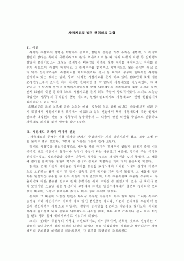 사형제도의 법적관점에의 고찰-1페이지