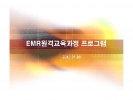 [원격교육활용론]원격 교육 평생교육과정개발 - EMR원격교육과정- -1페이지