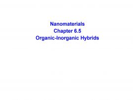 [나노재료]Organic-Inorganic Hybrids-1페이지