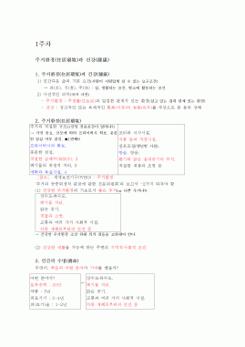 주거환경과 건강-1페이지