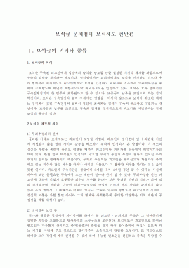 보석금 문제점과 보석제도 찬반론-1페이지