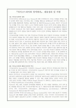 『사이코드라마와 잉여현실』 내용정리 및 서평 -1페이지