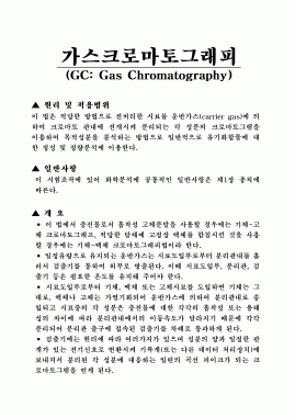 가스크로마토프래피(GC)-1페이지