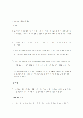 우리나라정신보건사회복지사의이해(자격조건,직무내용,기능,역할,현황)-1페이지