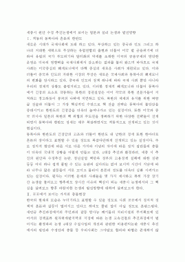  세종시 원안 수정 추진논쟁에서 보이는 명분과 실리 논쟁과 발전방향-1페이지