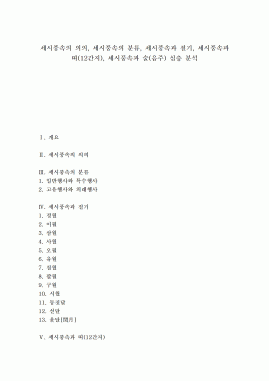 [세시풍속][세시풍속의 의의][세시풍속의 분류][절기][띠][12간지][술][음주]세시풍속의 의의, 세시풍속의 분류, 세시풍속과 절기, 세시풍속과 띠(12간지), 세시풍속과 술(음주) 심층 분석(세시풍속, 세시풍습)-1페이지