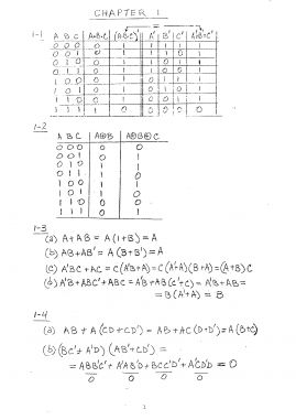 [Solution] Computer System Architecture(컴퓨터구조-컴구조) 3/E - Morris Mano-1페이지