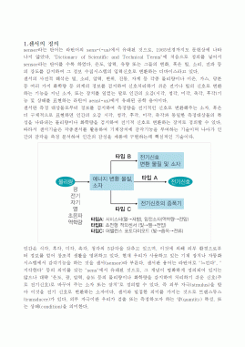 센서의 정의와 구성-1페이지