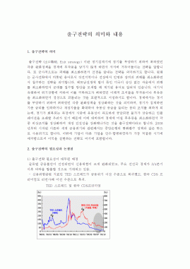 출구전략의 의미와 내용-1페이지