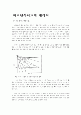 마르텐사이트에 대하여-1페이지