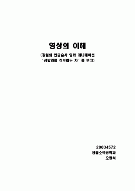 일본 에니메이션의 감상문-1페이지