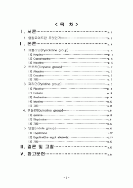 알칼로이드-1페이지