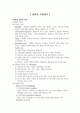 입양과 가정위탁 사례 및 개선방향 보고서-1페이지