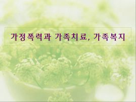 가정폭력과 가족치료-1페이지