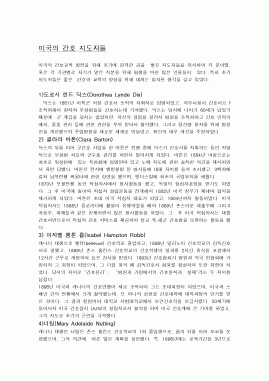 [논문] 미국의 간호지도자들-1페이지