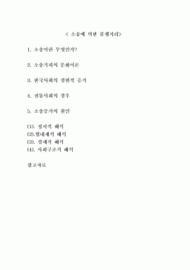 소송에 의한 분쟁처리-1페이지