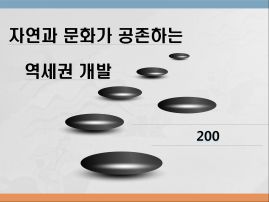 자연과 문화과 공존하는 역세권 개발-1페이지