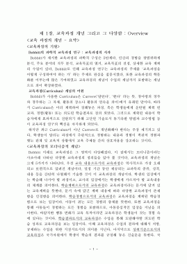 교육과정의 개념 그리고 그 다양함-1페이지